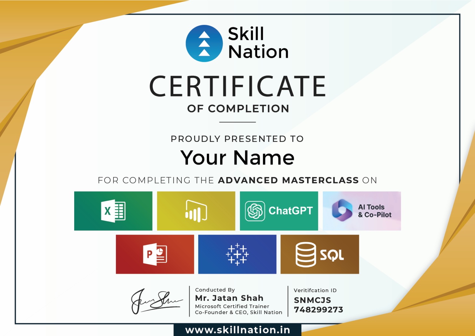 Navin parmar - Skill Nation